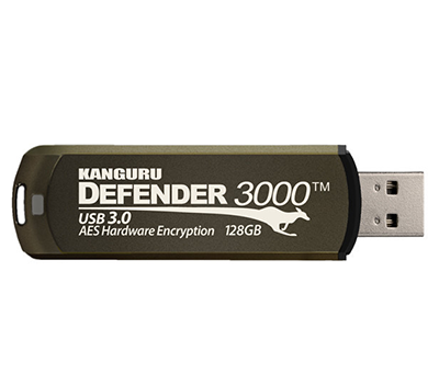 Kanguru Defender 3000™ Military Grade Encrypted USB – Bellridge