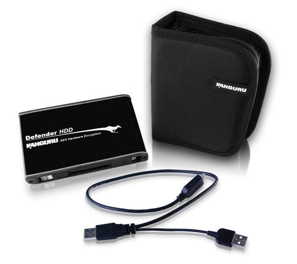 Kanguru Defender HDD™ Hardware Encrypted External Hard Drive – Bellridge